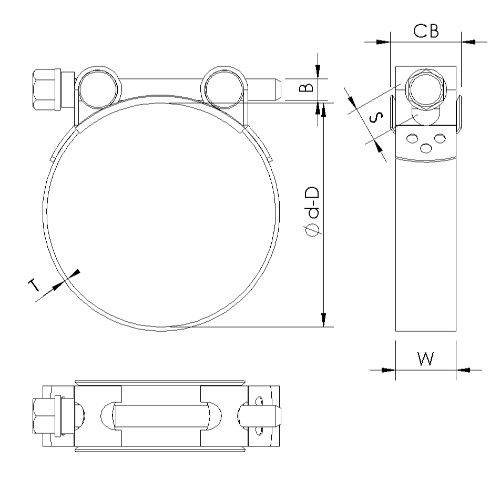 Tridon Europe: Tridon TPC Heavy Duty Clamp W2 Material
