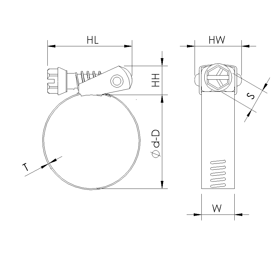 Tridon Europe: Tridon Snaplock 14.4mm Perforated 410SS Material